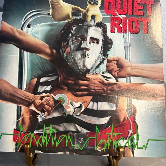 Media | Quiet Riot Condition Critical 1984 Vinyl Record | Poshmark